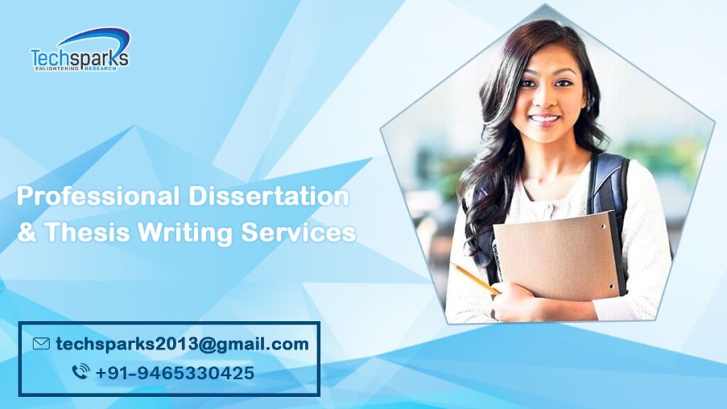 Thesis Writing Help With Professional Dissertation-Techsparks